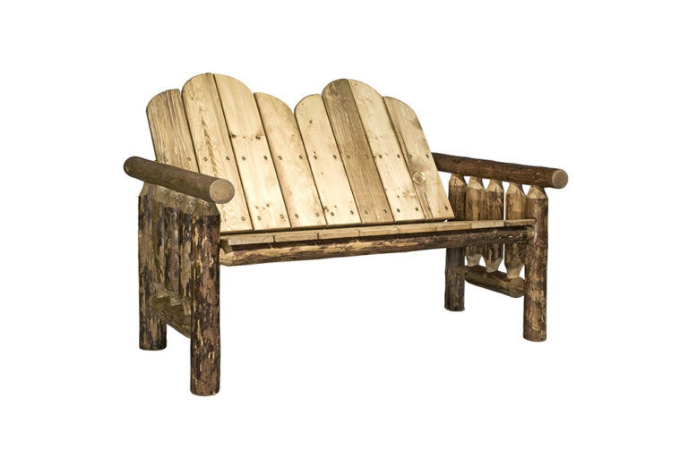 Glacier Country Deck Bench - Back at the Ranch Furniture