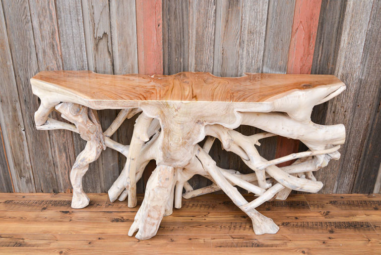 Cypress Root Sofa Table 60" - Back at the Ranch Furniture