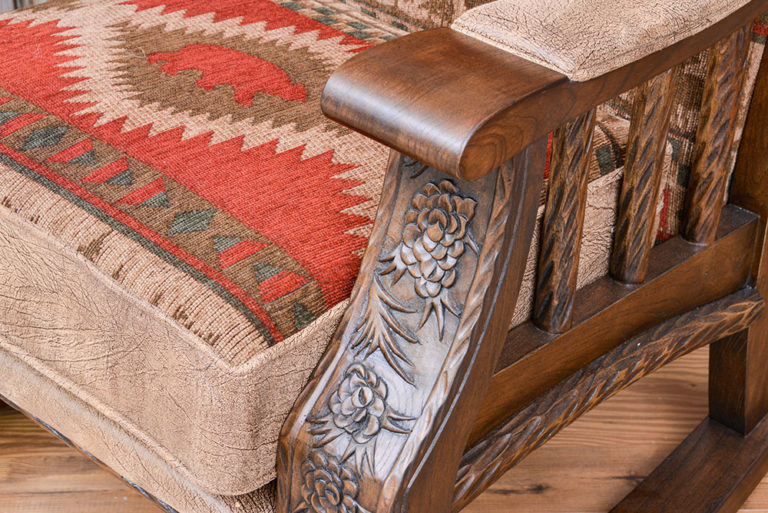 Pine Creek Rocker - Back at the Ranch Furniture